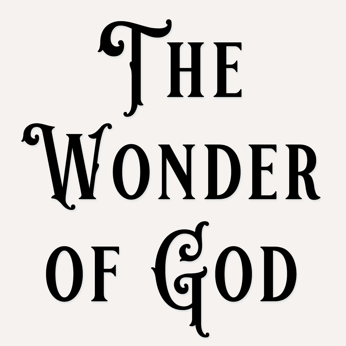 The Wonder of God – Trinity Church of Boyertown